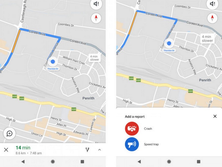Google Maps Now Lets You Report Accidents, Speed Camera on Roads
