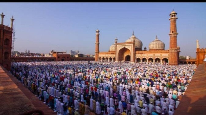 Eid tomorrow.. from 6 to 9 in the morning, all Eid prayers will be done