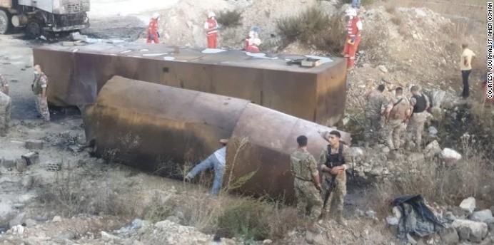 20 died while 70 were wounded as the Fuel tanker explodes in Lebanon.