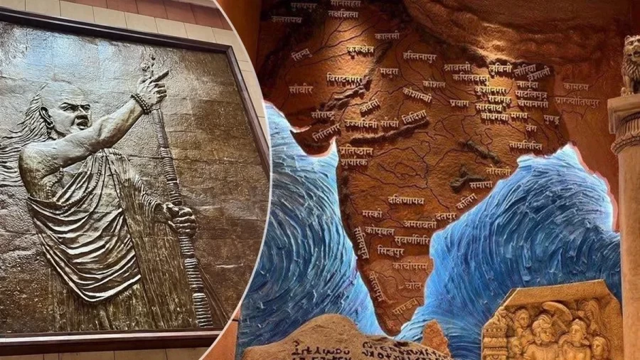 New Parliament: The map of 'Akhand Bharat' was shown in the new Parliament, Joshi said - the ...