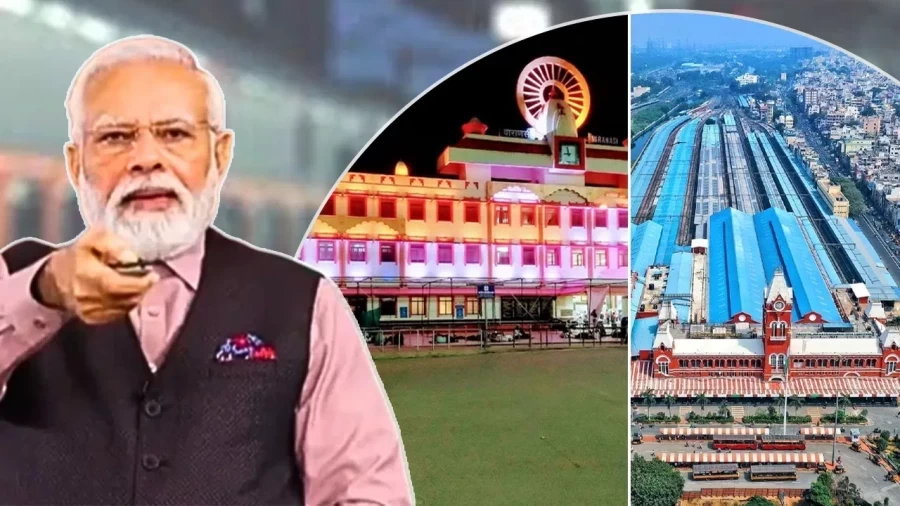 PM Modi News: PM Modi launches Amrit Bharat Station Scheme – beginning of a new chapter in ...