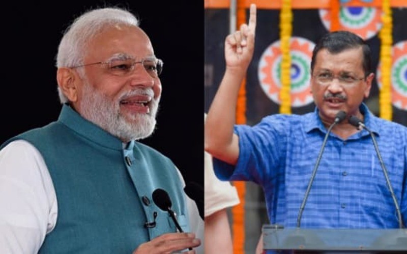 Modi vs kejriwal in 2024 says aam aadmi party why bjp is happy