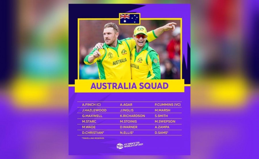 Australia squad for T20 World Cup 2021 announced