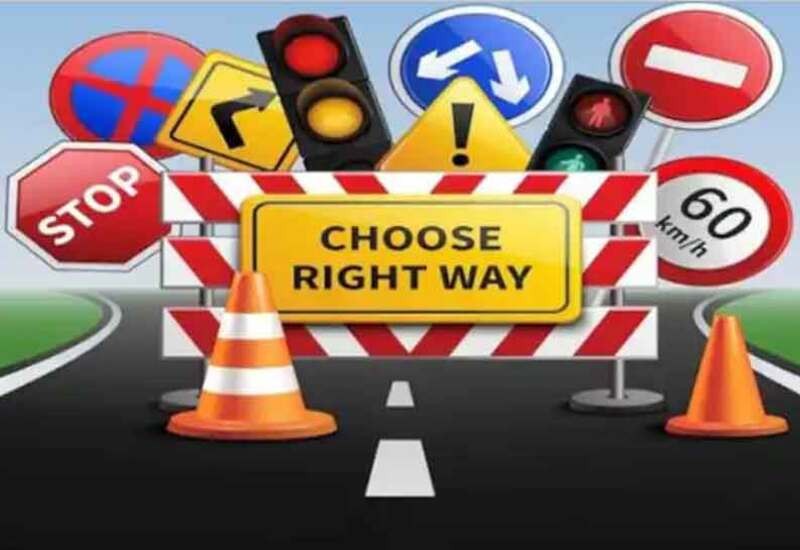 What message do the Road Safety Signs give know their meaning for safe ...