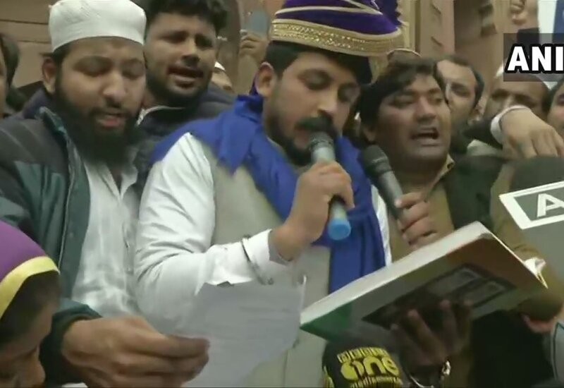 Azad reaches Jama Masjid amid CAA protests, police says he's not protesting