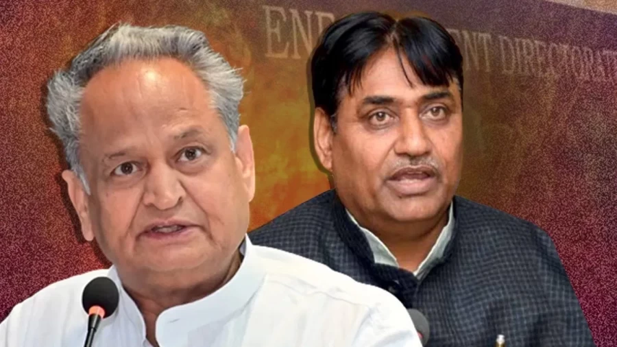 Rajasthan News: ED raids Rajasthan Congress President Dotasara's house ...