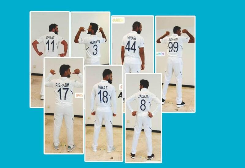 India to wear Test jerseys with names and nos. for 1st time, pics out