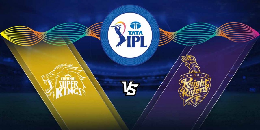 CSK vs KKR: Kolkata Knight Riders won the toss and decided to bowl first