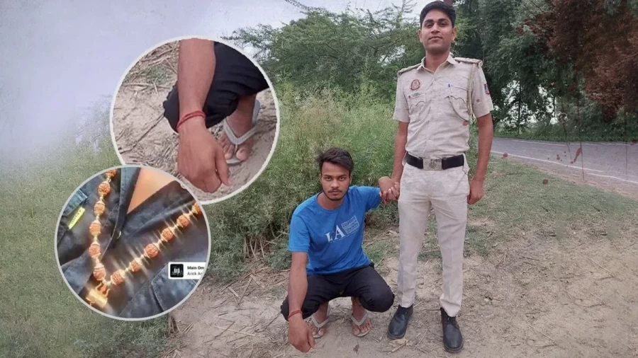 Sakshi Murder Case: Sakshi's killer Sahil arrested - Kalava in hand ...