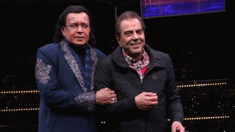 Dharmendra and Mithun Chakraborty come together in dance plus 5 grade ...