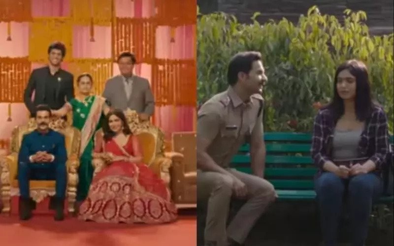 Trailer release of Rajkumar Rao and Bhumi Pednekar's film 'Badhaai Do ...