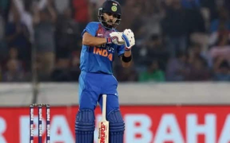 When Kohli last did notebook celebration in Hyderabad