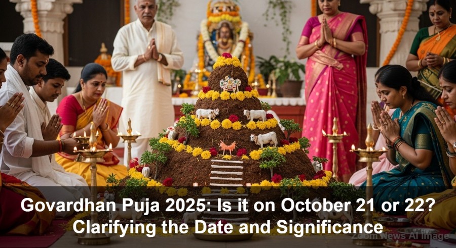 Govardhan Puja 2025: Celebrated on Oct 22, Know Importance