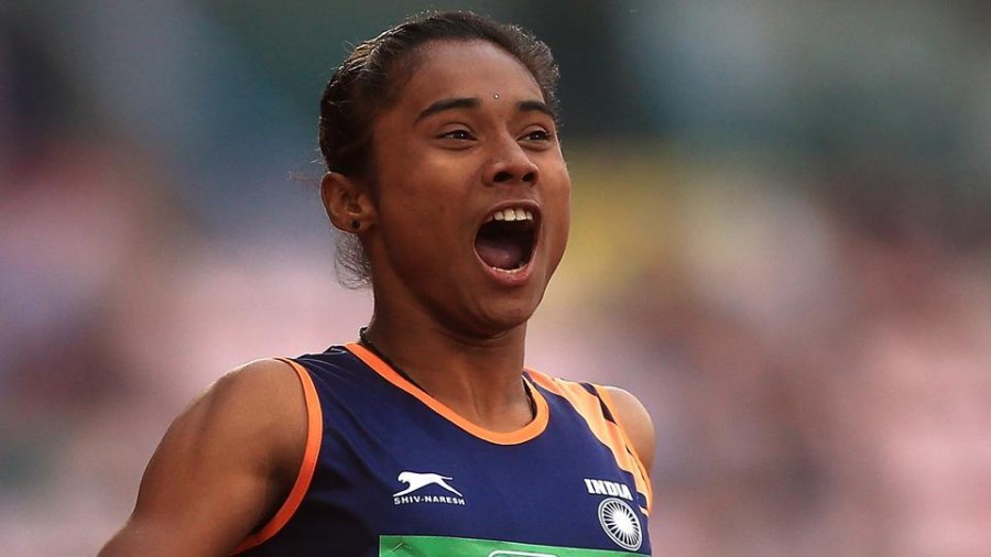 Hima Das wins second international gold inside a week