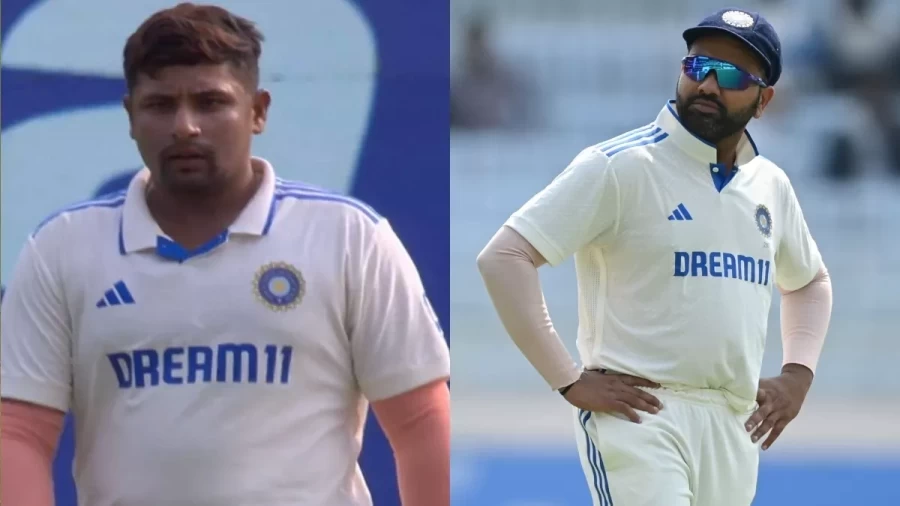 IND vs ENG: Rohit Sharma scolded Sarfaraz for not wearing a helmet ...