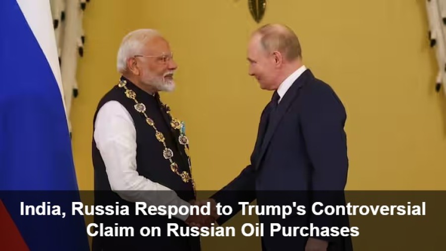 India, Russia on Trump's Russian Oil Claim: MEA, Envoy Speak