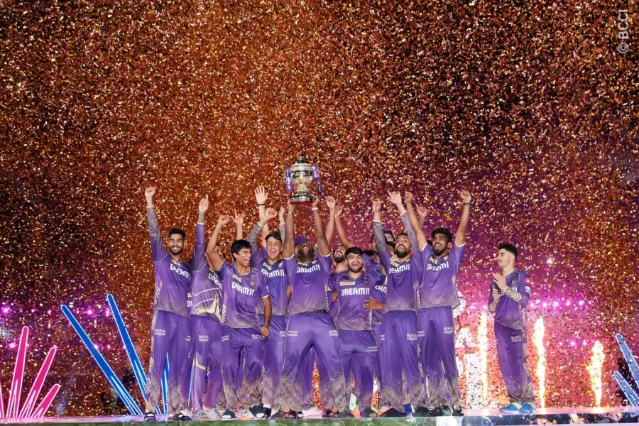 KKR vs SRH: Along with winning the trophy, Kolkata made a big record ...