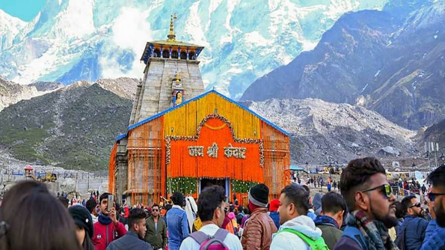 Kedarnath Dham: The doors of Kedarnath Dham opened, devotees thronged ...