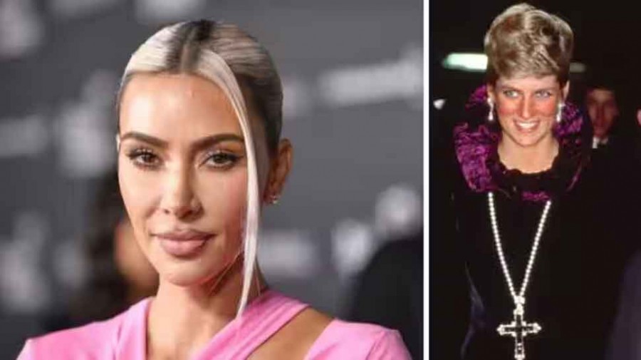 Kim Kardashian bought Princess Diana's Attallah Cross you will be ...