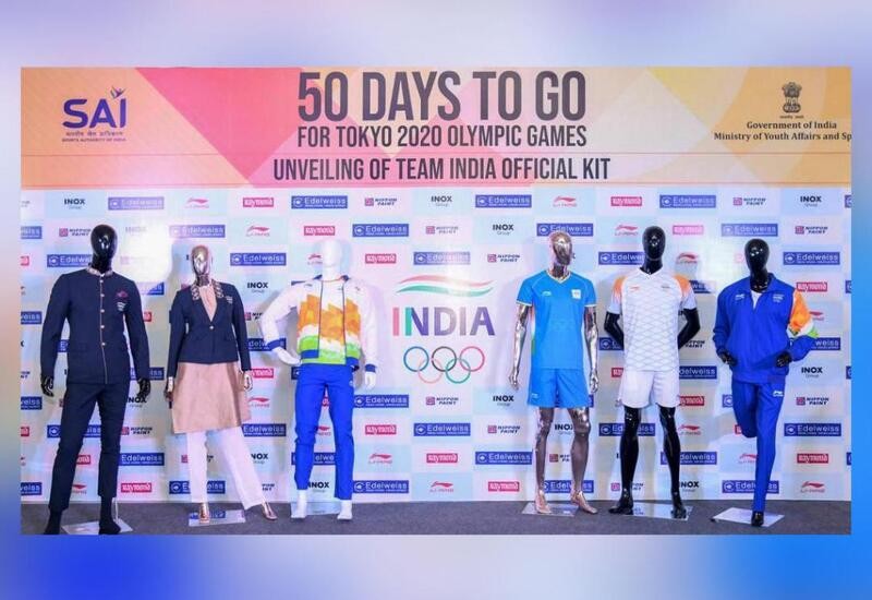 India's official kit for Tokyo Olympics unveiled