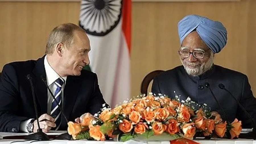 Russia expressed deep condolences on the demise of Manmohan