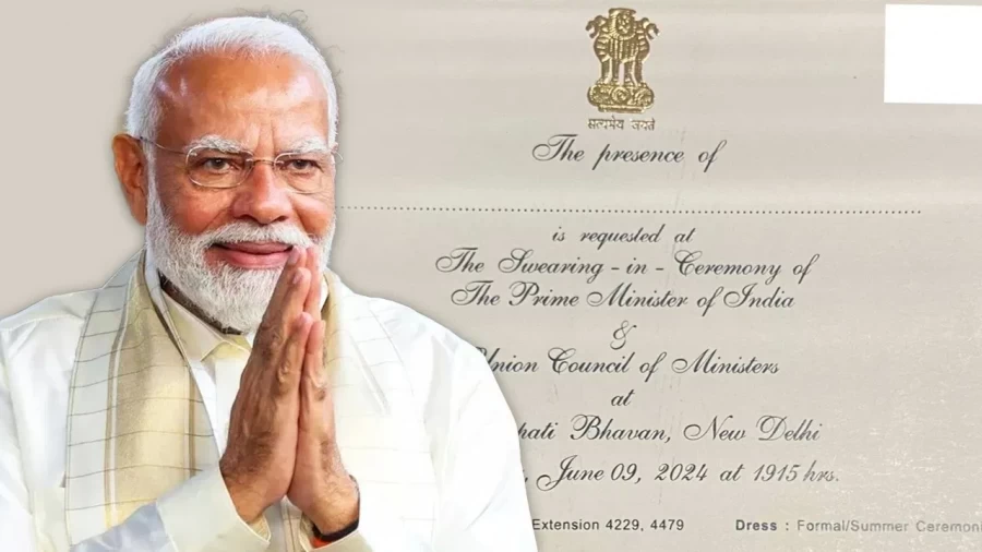 NDA Government: 7000 people invited to Modi's swearing in, invitation ...