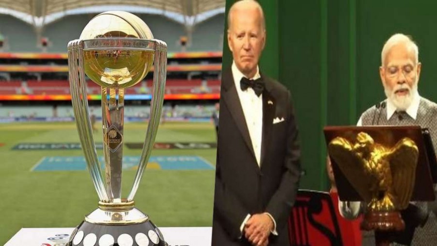 PM Modi US Visit: PM Modi mentioned ODI Cricket World Cup in White ...