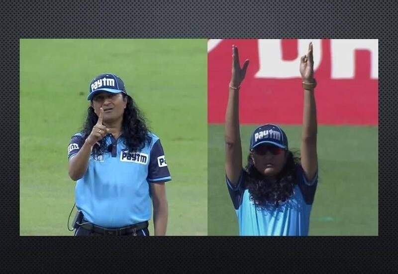 On-field umpire Pashchim Pathak trends on Twitter for his hairstyle in ...