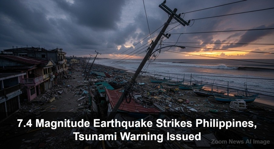 Philippines: 7.4 Magnitude Quake Hits Mindanao, Tsunami Alert