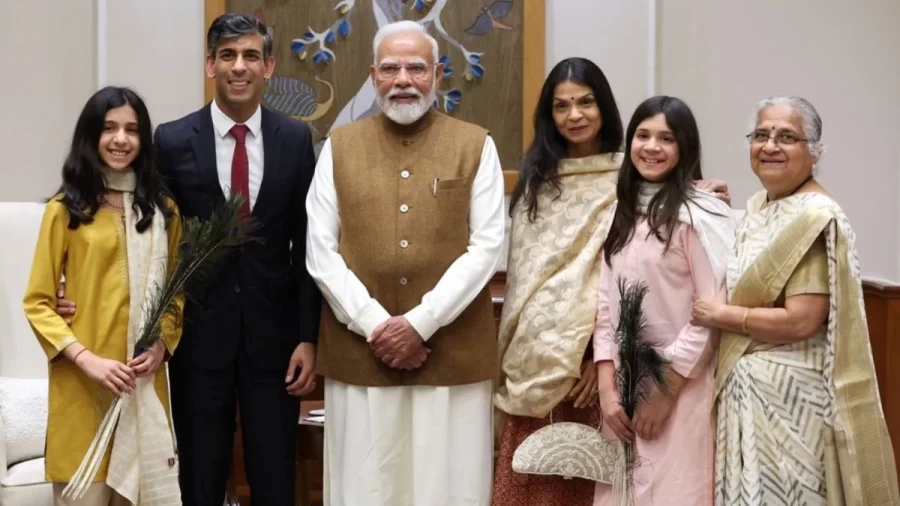 Rishi Sunak meets PM Modi | PM Modi And Rishi Sunak