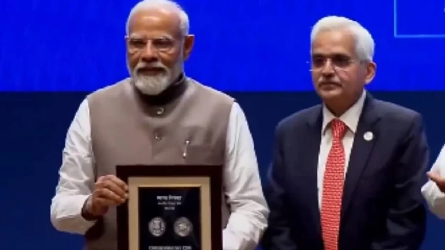 PM Modi News: Prime Minister Modi launched 90 rupee coin, gave gift on ...