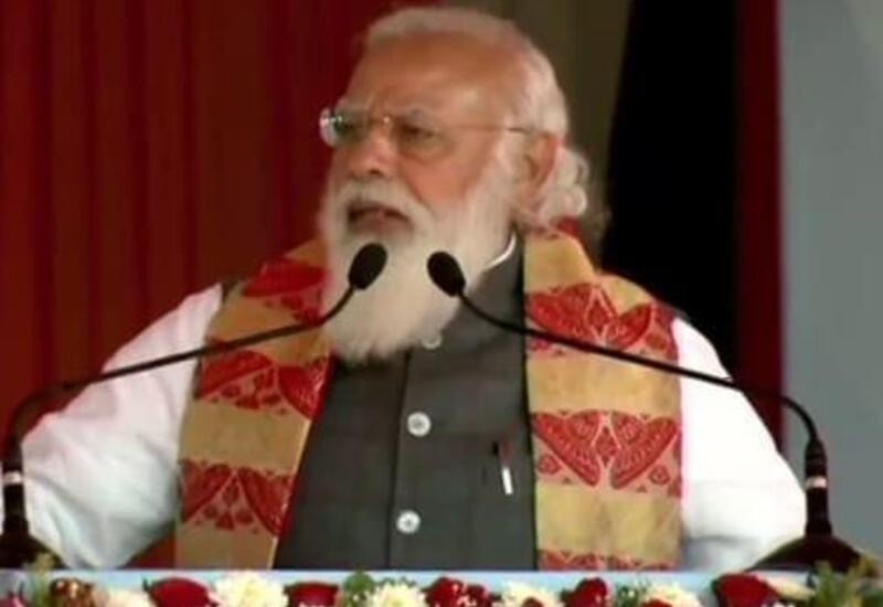 PM Modi launches 'Asom Mala' programme in Assam's Dhekiajuli
