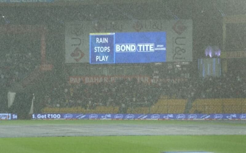 Decisive match canceled, series tied at 2-2