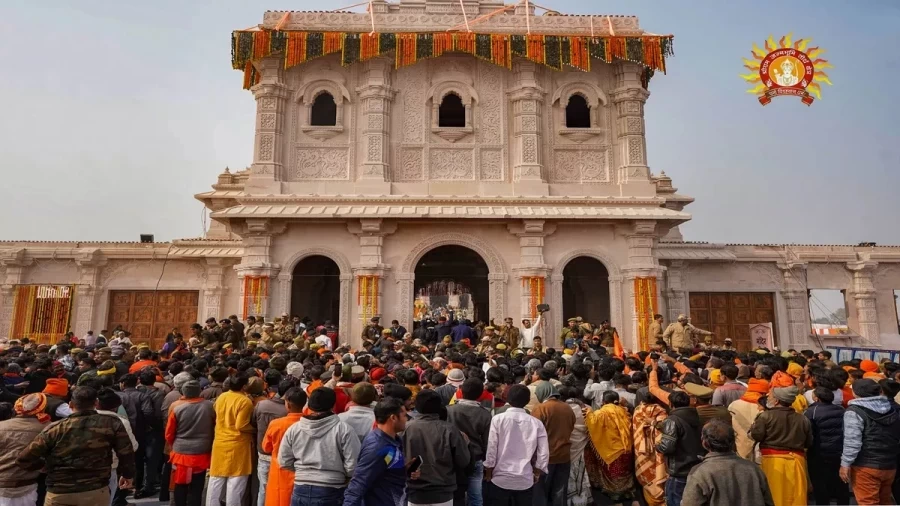 Ram Mandir: Lakhs of devotees are still queuing for darshan, entry of ...