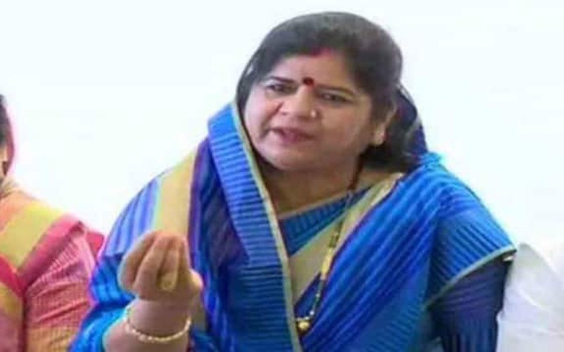 Imarti Devi became red with anger after hearing slogans of Murdabad ...