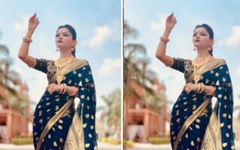 Artist made beautiful rubina dilaik doll ranveer deepika aishwarya rai ...