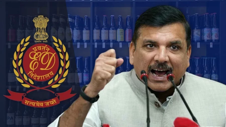 AAP MP Sanjay Singh: AAP MP Sanjay Singh arrested in Delhi liquor scam case - ED took action