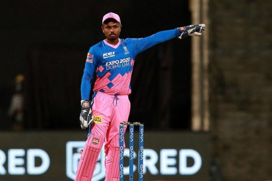 ₹24-lakh fine imposed on RR captain Samson for slow over-rate against DC