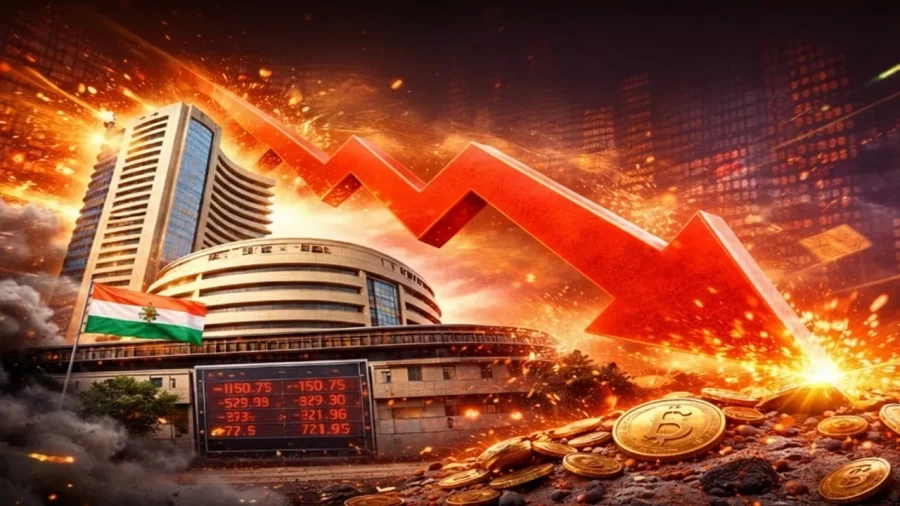 Stock Market Crash: Investors Lose ₹9 Lakh Crore Amid Global Tensions