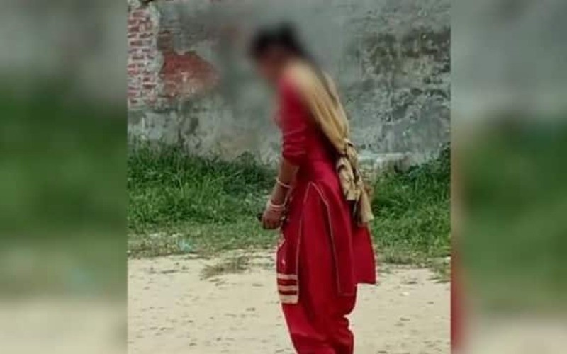 Punjab drug viral video young woman struggles to move after she injects ...