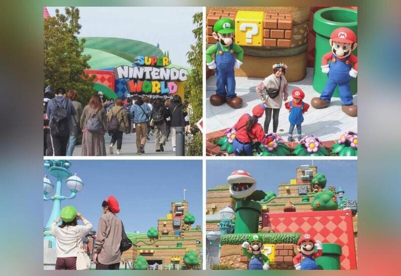 World's first 'Super Mario' theme park opens in Japan