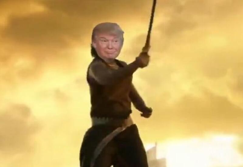 Trump shares video showing him as 'Baahubali' ahead of his India visit