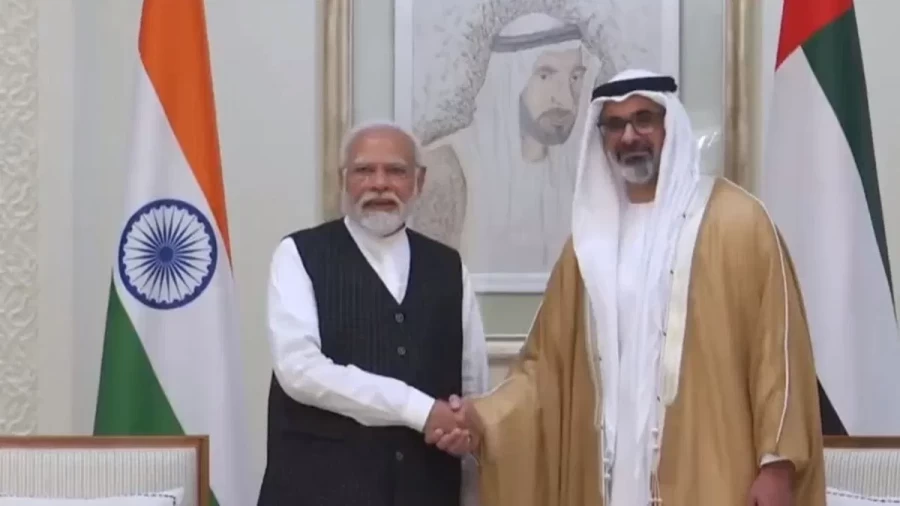 PM Modi in UAE: PM Modi reached UAE after France, 5th visit in 9 years ...