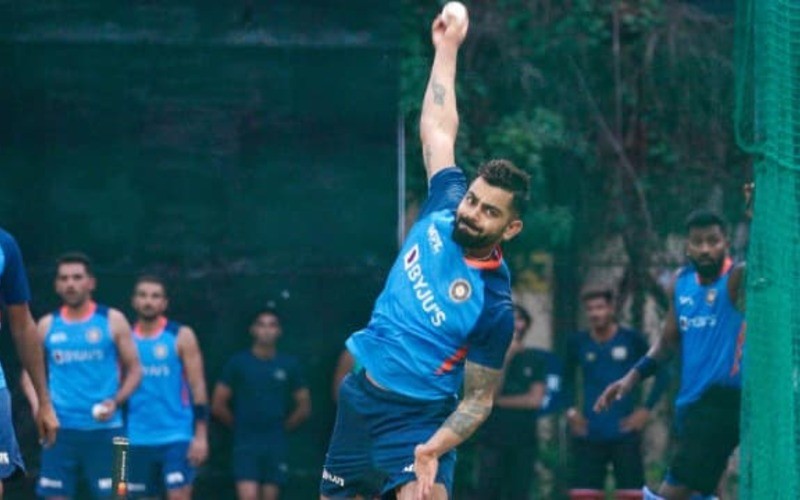 Virat Kohli bowled to Rishabh Pant in the nets ahead of T20I series
