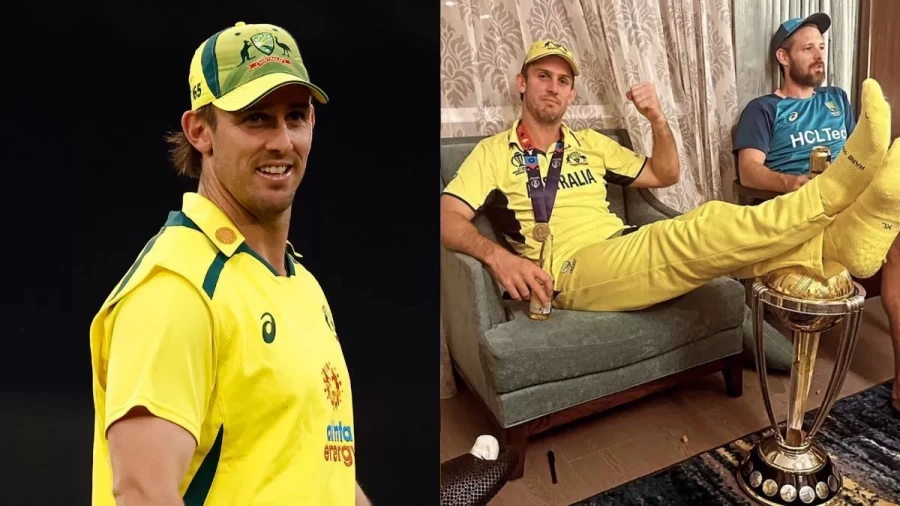 World Cup 2023: Mitchell Marsh still hasn't arrived! Gave this absurd ...