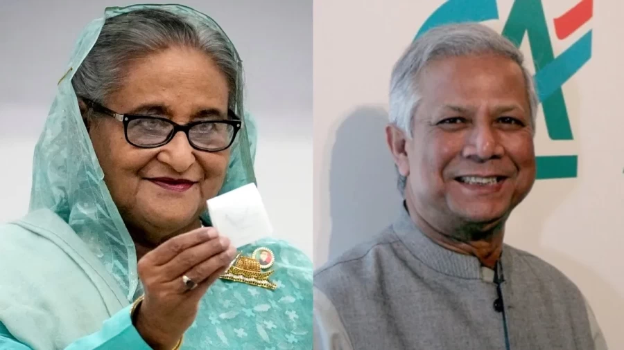 Mohammad Yunus' statement about Sheikh Hasina